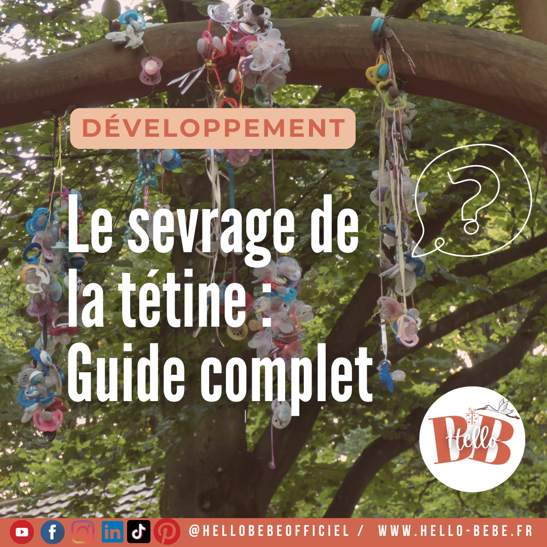 Le sevrage de la tétine : Guide complet - Hello Bébé